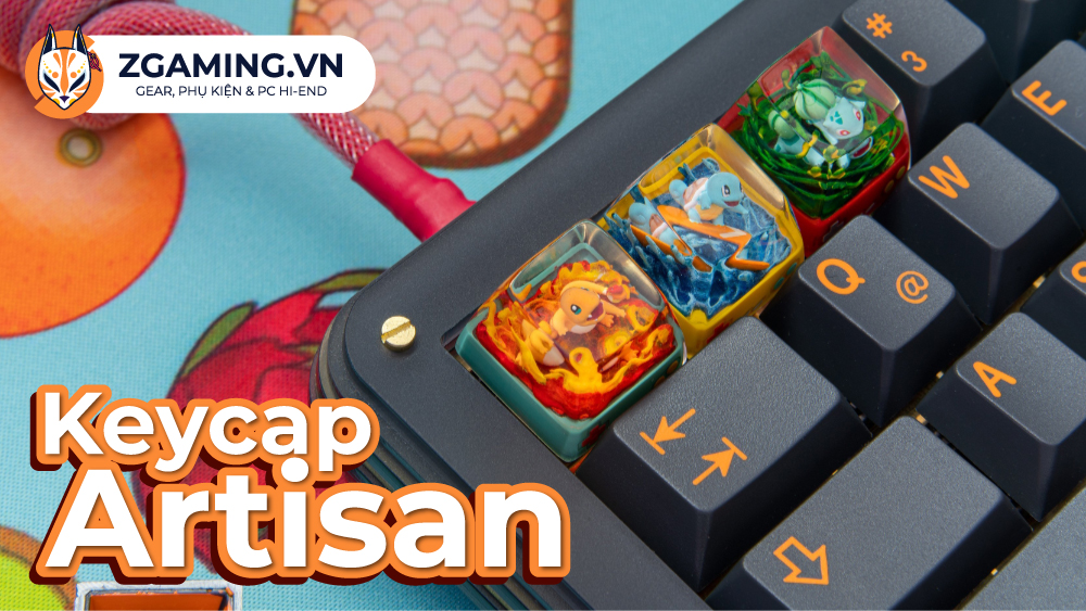 Keycap Artisan là gì, Mua Keycaps Artinsan Ở Đâu Chất Lượng? - Zgaming.vn